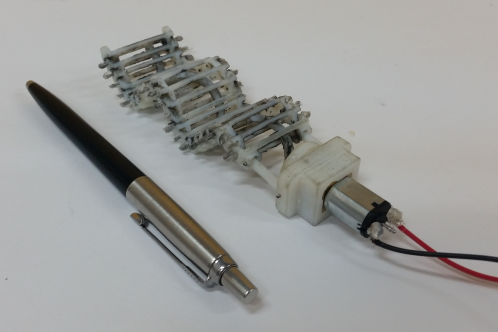 Single Actuator Wave-Like Robot